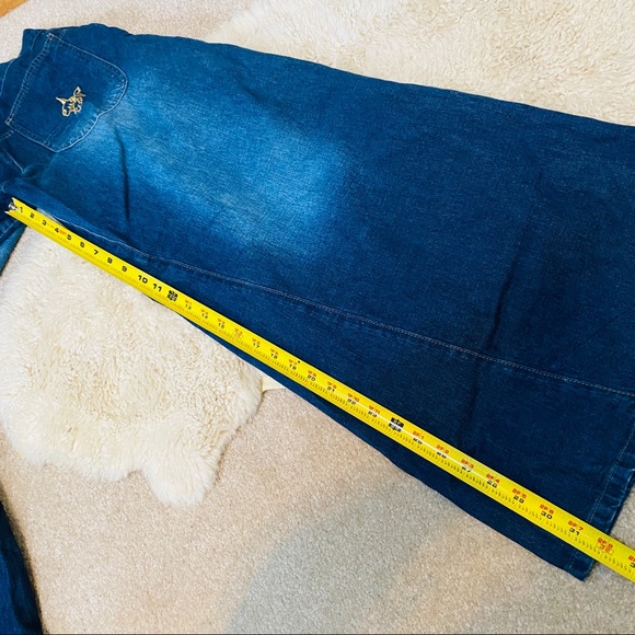 punkyfish | Jeans | Rare Punkyfish Oversized Wide Leg Denim Blue Jeans ...